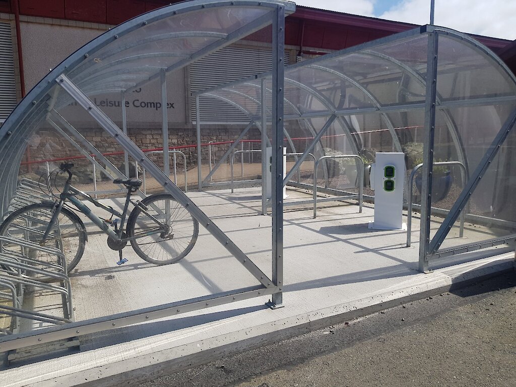 New E-Bike Charging Points at Clickimin! | Shetland Recreational Trust